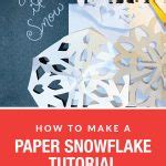 Let It Snow Paper Snowflake Instructions Sonlight Homebabeing Blog