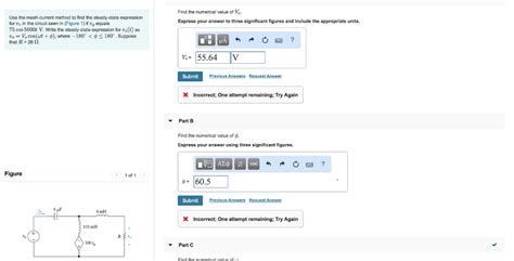 solved find the numerical value of vo express your answer
