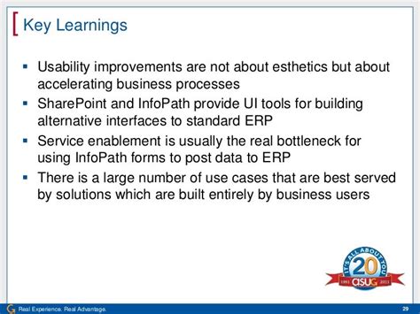 Accelerating Sap Transactions With Sharepoint And Infopath