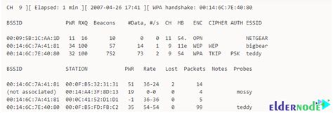 How To Install And Run Airodump Ng On Kali Linux Eldernode Blog