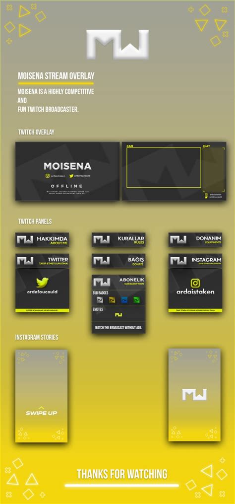 Design Twitch Or Youtube Panels By Moisenagraphics Fiverr