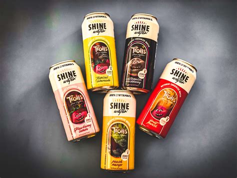 Shine Water Bands Together With Trolls To Put Hydration In Sync