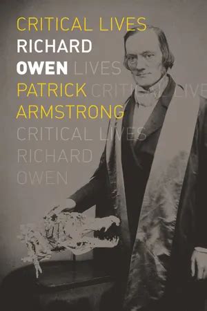 Pdf Richard Owen By Patrick Armstrong 9781789147629 9781789148237