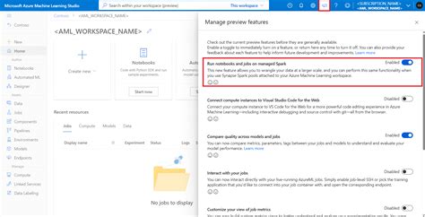 Apache Spark Omgevingsconfiguratie Azure Machine Learning
