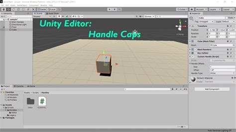 Handle Caps Exploring Unity Editor Youtube