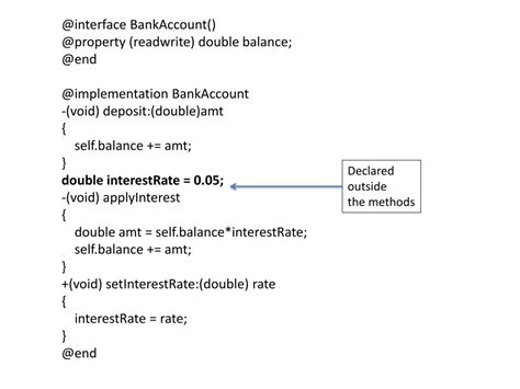 Ppt Introduction To Objective C And Xcode Part 4 Powerpoint