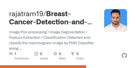 Github Rajatram Breast Cancer Detection And Classification From Mammogram Images Image Pre
