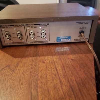 Excellent Bose Series II Continental Speakers EQ And Original Reverb