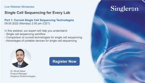 webinar miniseries single cell sequencing for every lab part1