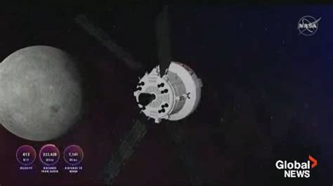 Nasas Orion Capsule Enters Lunar Orbit Nears Halfway Mark Of Test