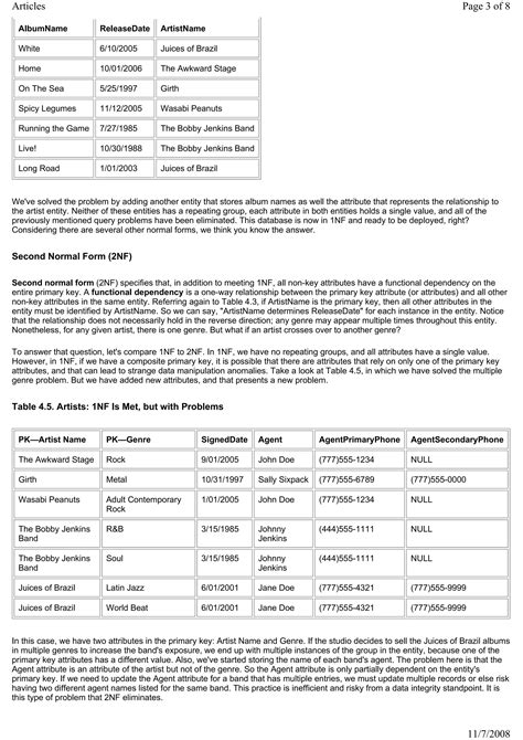 Ref Normalizing A Data Model In Sql Server Pdf
