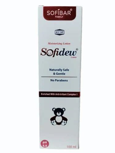 100ml Sofidew Moisturizing Lotion At ₹ 259piece Skin Moisturizer In Karnal Id 2856704693173