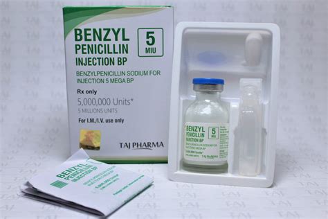 Benzyl Penicillin Injection 5miu Manufacturer India Supplier