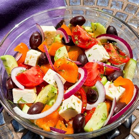 Village Greek Salad My Curated Tastes Recipe Greek Salad Greek
