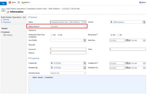 Bulk Delete Cancelling In Dynamics 365 Crm [quick Tip] D365 Demystified