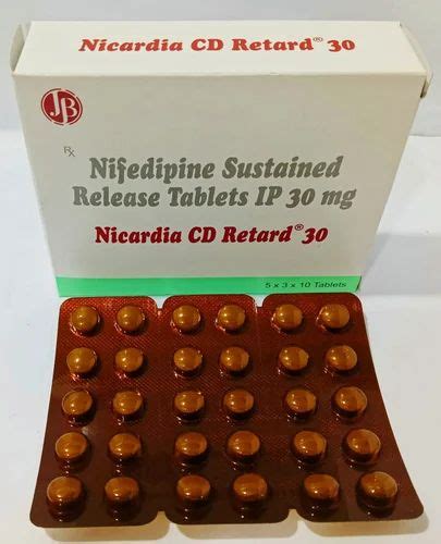 Nifedipine Sustained Release Tablet At ₹ 40 Box Antihypertension Medicines In Nagpur Id