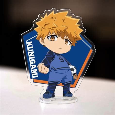 Mô hình Standee Chibi Blue Lock Isagi Chigiri Meguru Nagi Rin Chigiri Shidou Reo Sae Barou trang