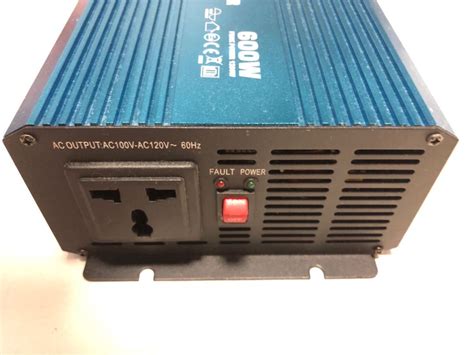 Pure Sinewave Inverter Input 12dc And Output 110vac 600w Everything