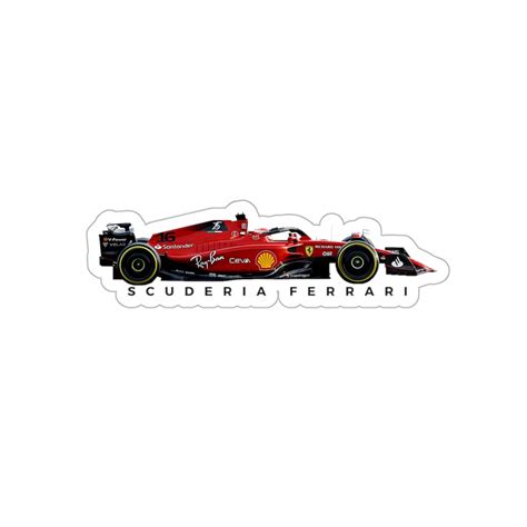 Formula 1 Car Sticker Scuderia Ferrari F1 Stickers For Fans Of Carlos