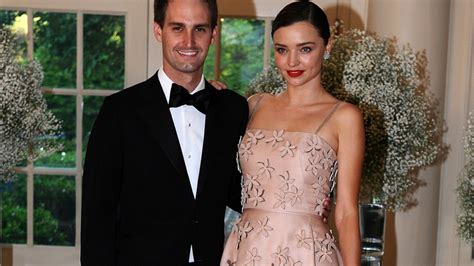 Evan Spiegel Miranda Kerr