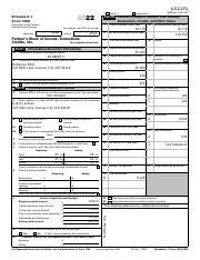 Understanding Schedule K 1 Form 1065 For Partner S Share Of Course Hero