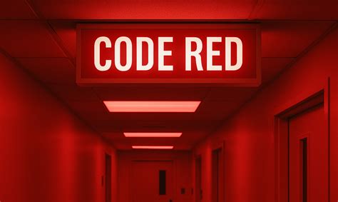 What Is A Code Red Emergency In A Hospital