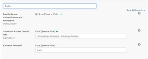 kudu and kerberos cloudera community 78011