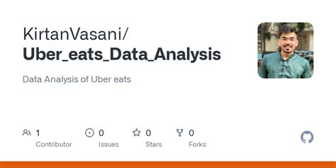 Github Kirtanvasaniubereatsdataanalysis Data Analysis Of Uber Eats