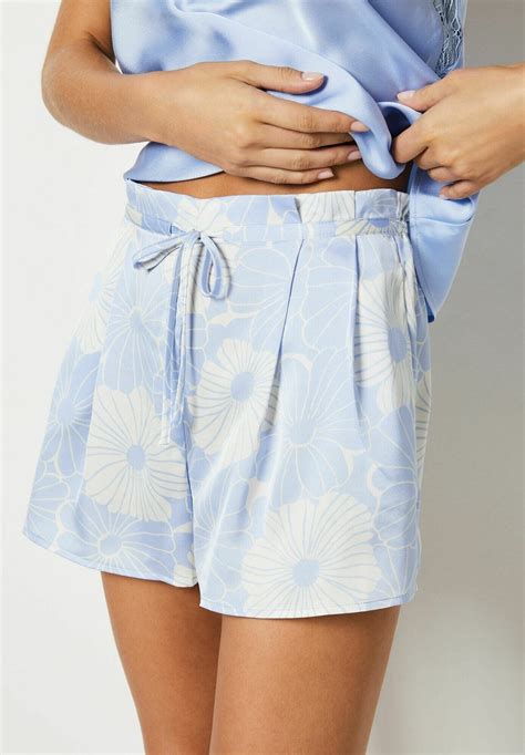 Etam Milly Bas De Pyjama Imp Fd Blancbleu Zalandofr