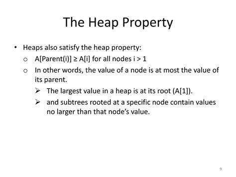 Algorithms Heap Sort Ppt