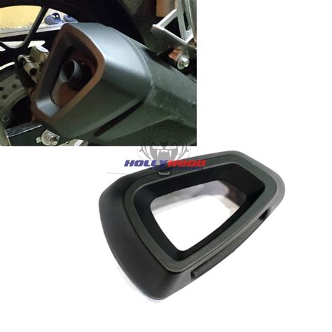 HONDA RSX 150 EXHAUST COVER MUFFLER PROTECTOR END CAP CARBON RSX150 WINNER X COVER TEPI EKZOS