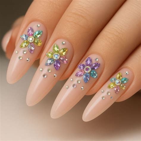 Swarovski Nail Designs Crystal Nail Art We Made This Life