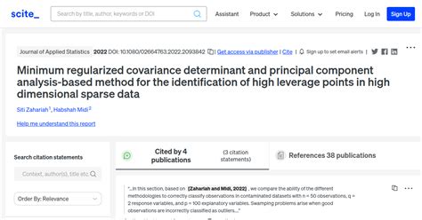 Minimum Regularized Covariance Determinant And Principal Component Analysis Based Method For The