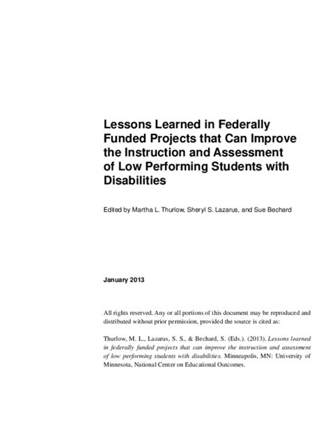 Pdf Consortium For Modified Alternate Assessment Development And