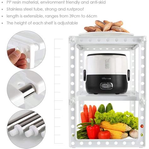 Подвижна етажерка за под мивка