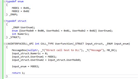Struct And Enum As Dll Parameters Ni Community