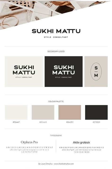 Brand Identity Board Created By Laura Dreyfus