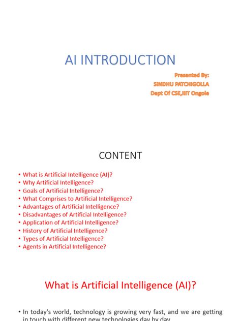 Ai Unit1 Intro Download Free Pdf Artificial Intelligence Intelligence Ai And Semantics