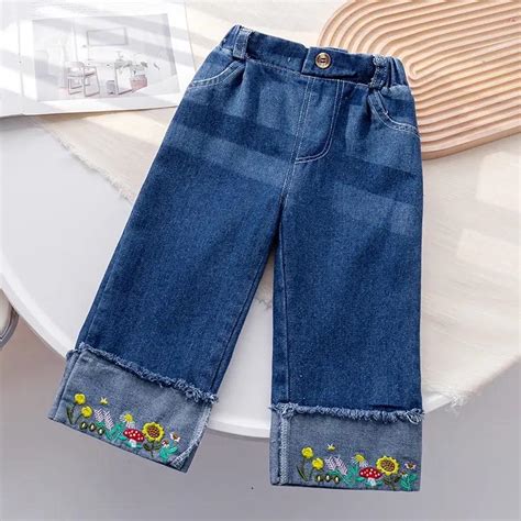 Джинси палаццо кльош — ціна 399 грн у каталозі Джинси Купити дитячі речі за доступною ціною на