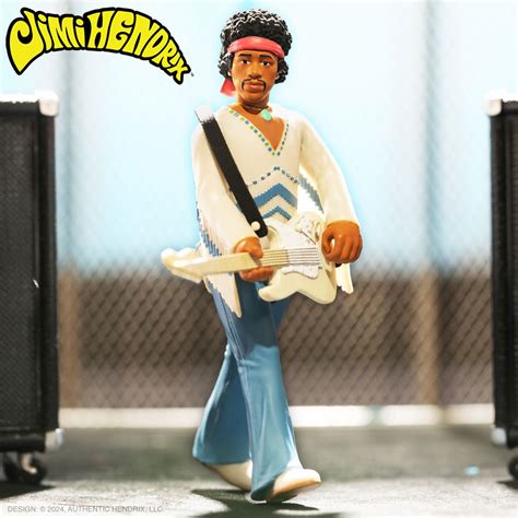 Jimi Hendrix Festival 3 34 Inch Reaction Figure