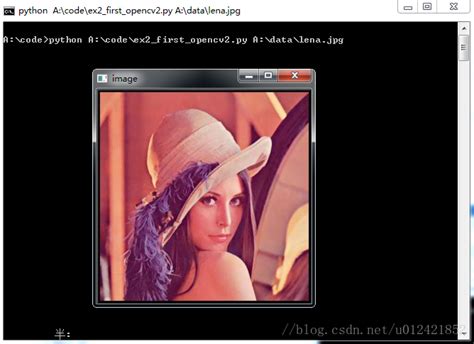 【计算机视觉】【opencv】opencv 3x第一个python示例第一个opencv Python Csdn博客