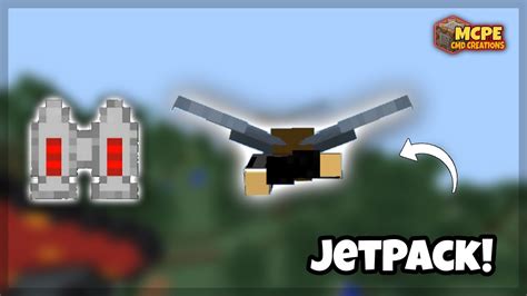 Mcpe Tutorials Working Jetpack Using Commands Youtube