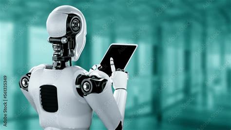 Robot Hominoid Using Tablet Computer For Big Data Analytic Using Ai Thinking Brain Artificial
