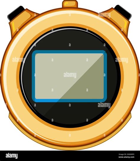 Alarm Stopwatch Cartoon Vector Illustration Stock Vector Image And Art
