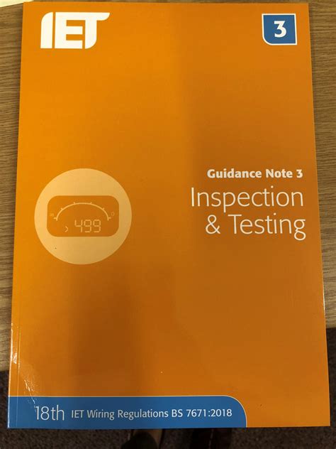 Guidance Note 3 Inspection And Testing Proactive Technical Training