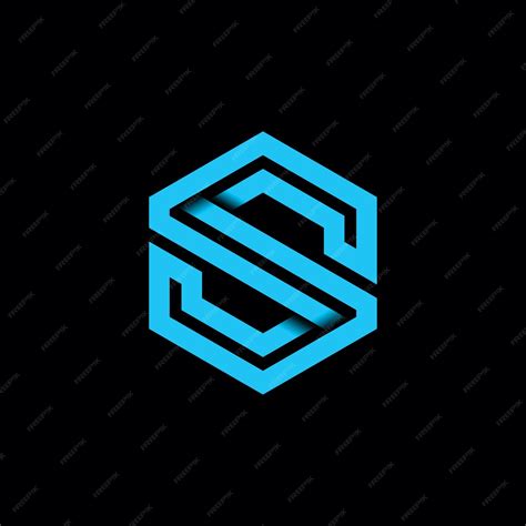 Premium Vector S Symbol Line Art Typography Design