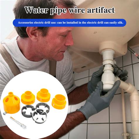 Springl Water Pipe Threading Machine Pipe Threader Set Professional Electric Drill Pipe Threader