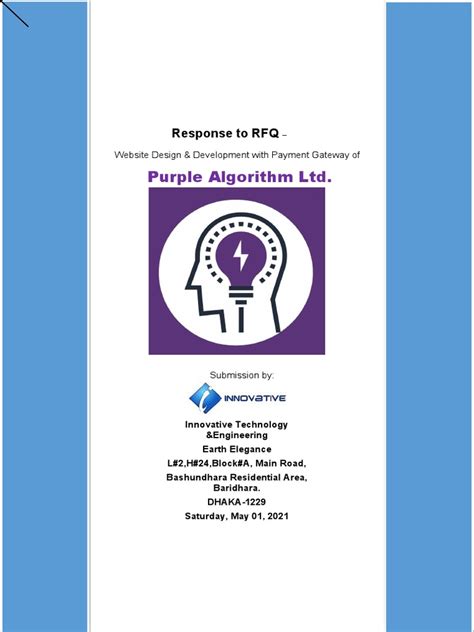 Main Purple Algorithm Proposal Pdf Call Centre Voicemail