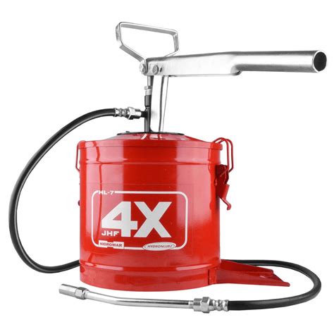 Engraxadeira Manual Com Reservatório 7kg Hydronlubz Hl 7 8484 Ant