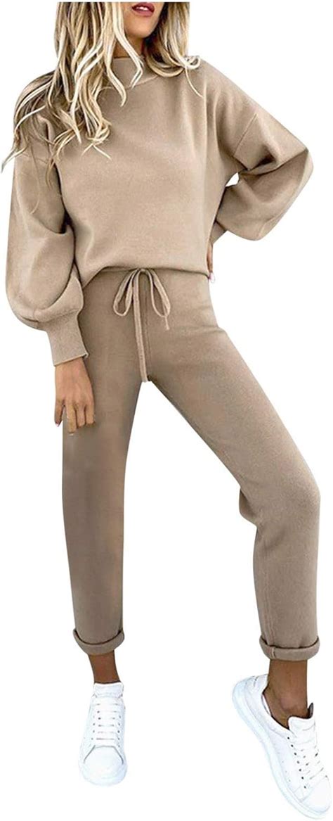 Tuta Donna Completa Elegante Jogging Leggero Completo Palestra Fitness